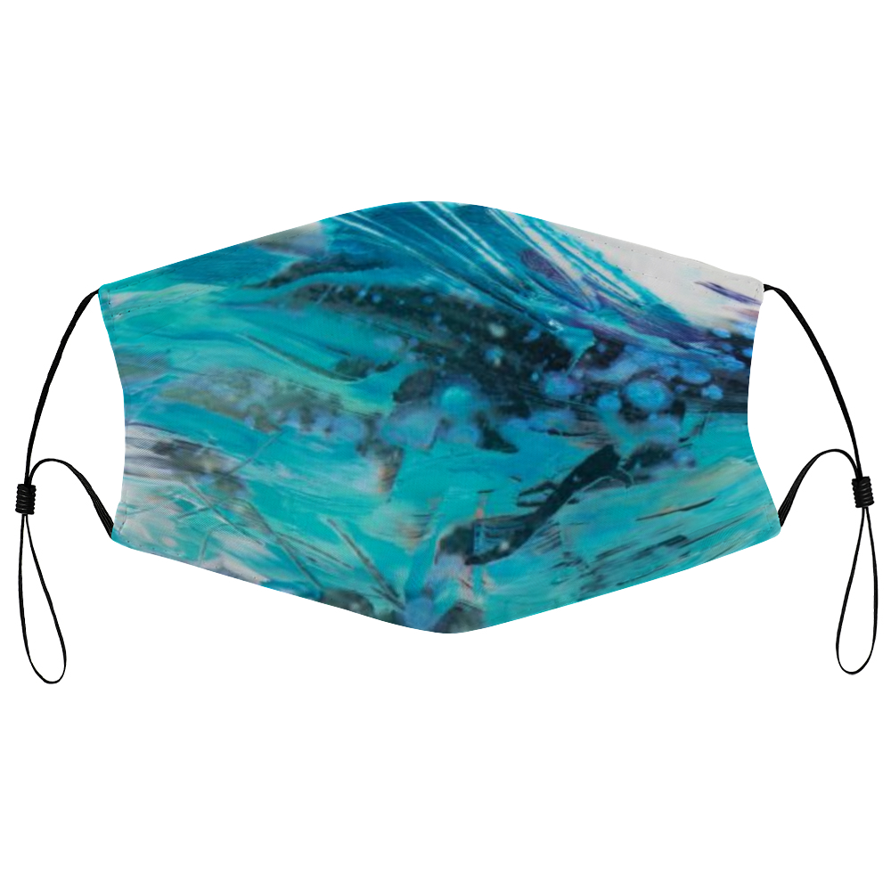 "Water Spirit" Face Mask with Filter – Lindsay Rapp Gallery